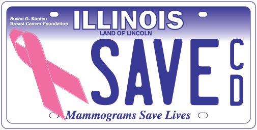 How A License Plate Could Save Thousands From Breast Cancer – NBC Chicago