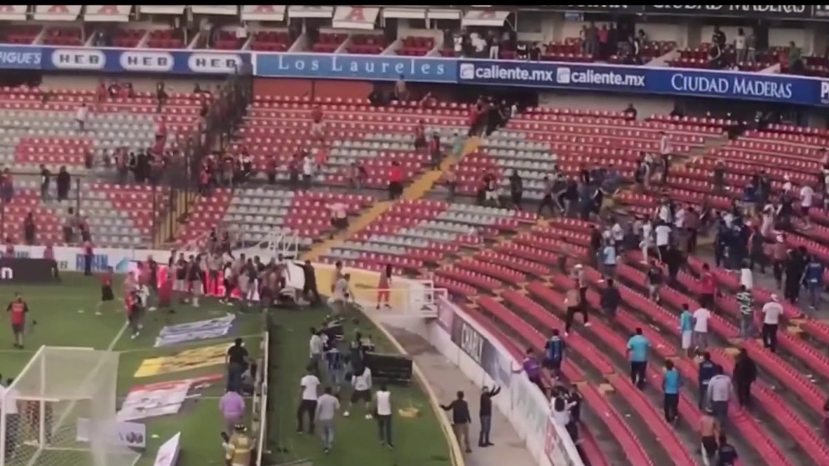 Mexico Suspends 5 Officials After Soccer Match Brawl Injures 26 – NBC ...