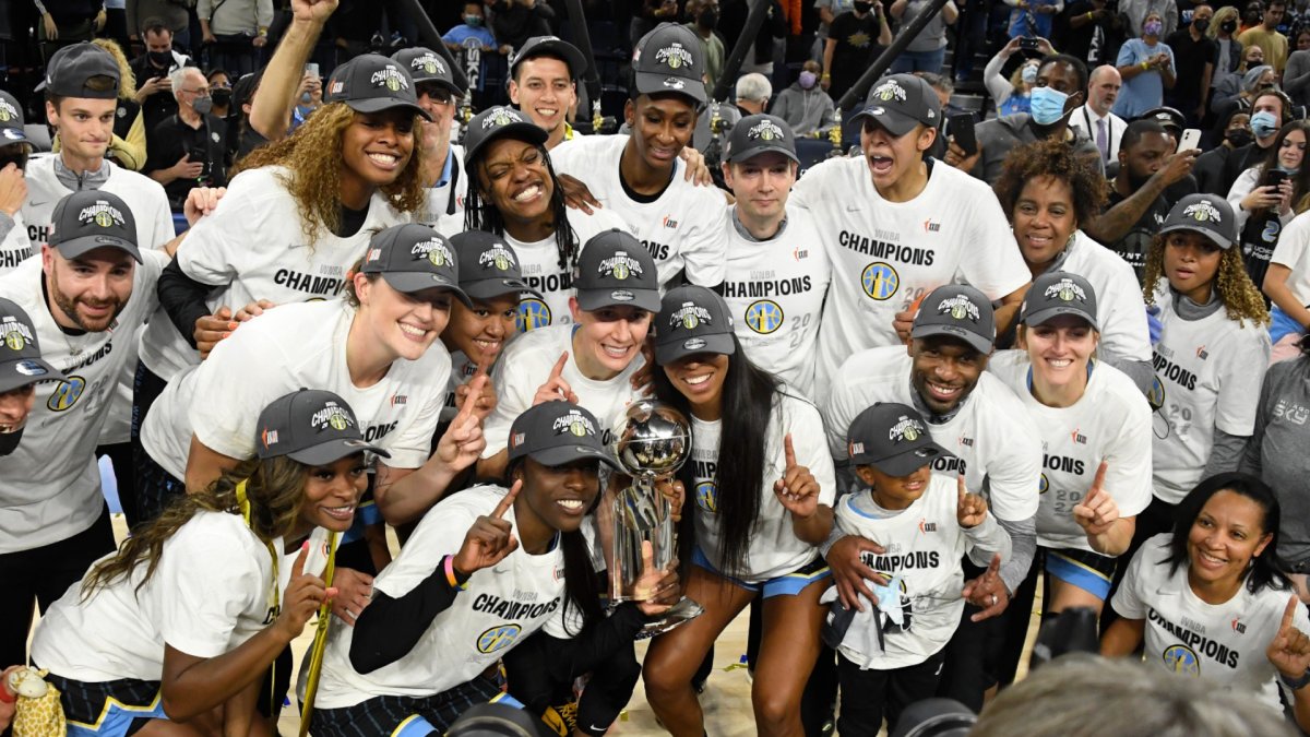WNBA Champions Chicago Sky Face Los Angeles Sparks in Home Opener – NBC ...