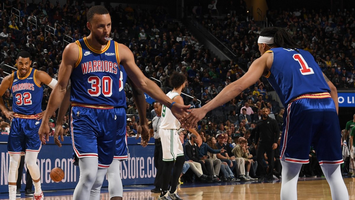 Steph Curry’s Epic ‘Night Night’ Mic-Drop Part of Best Warriors Parade ...