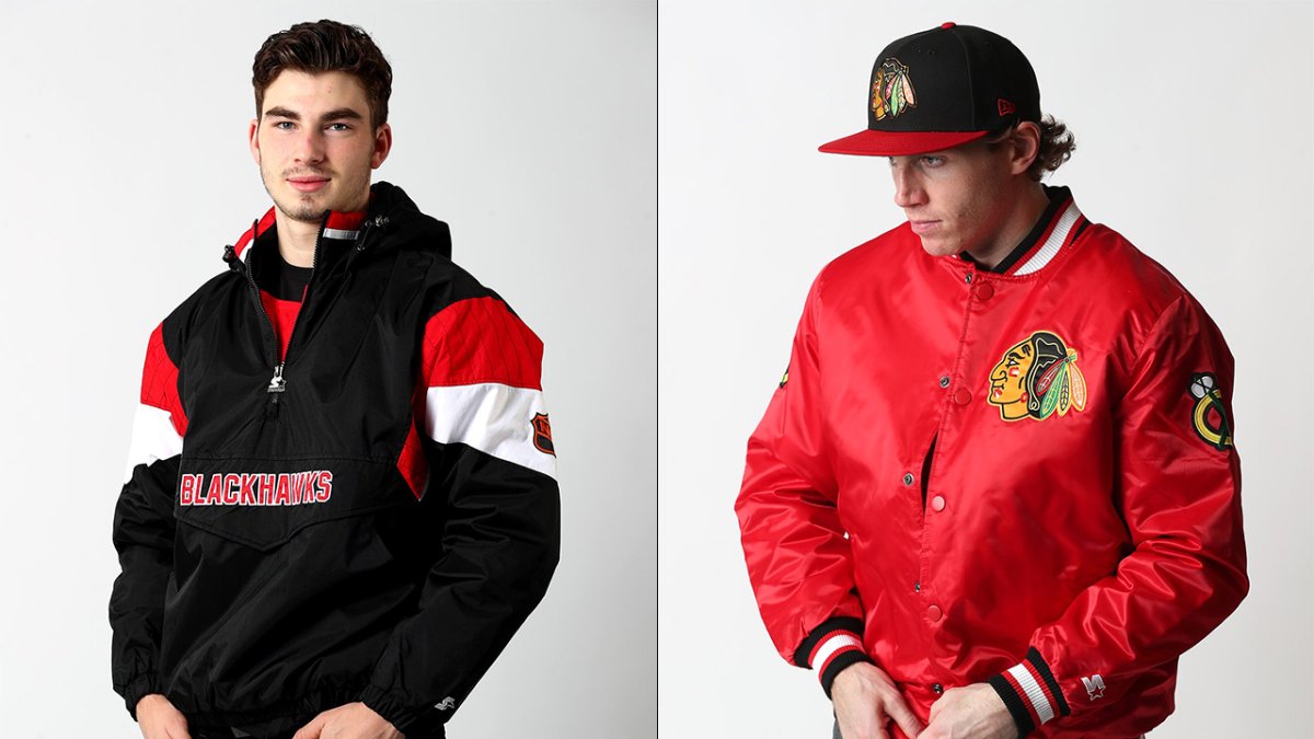 Blackhawks Release Throwback Starter Jackets – NBC Chicago