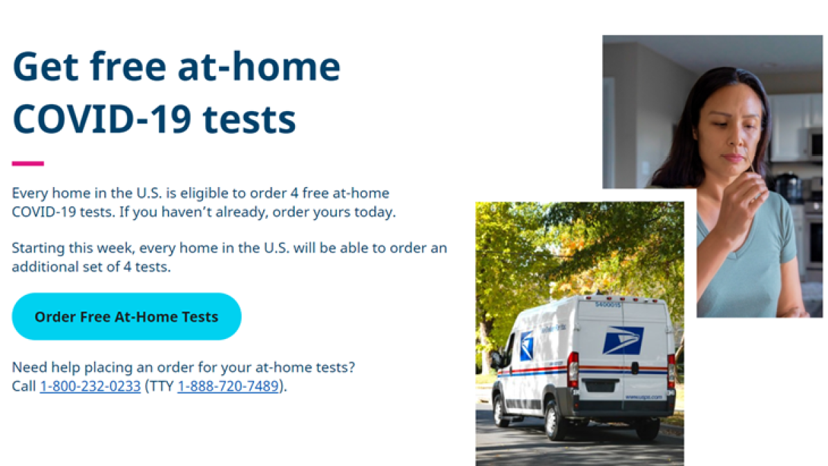 How to Order Your Free COVID Tests From the Government by Mail as New ...