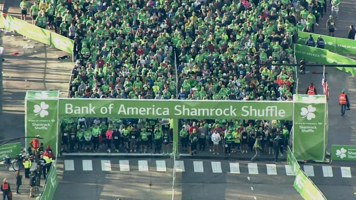 Watch: The 2022 Bank of America Shamrock Shuffle Kicks Off – NBC Chicago