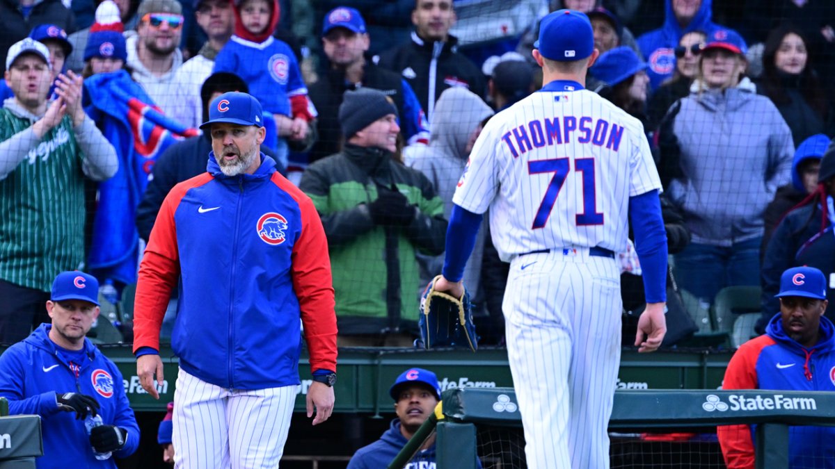 Cubs’ Keegan Thompson Appealing 3-Game Suspension – NBC Chicago