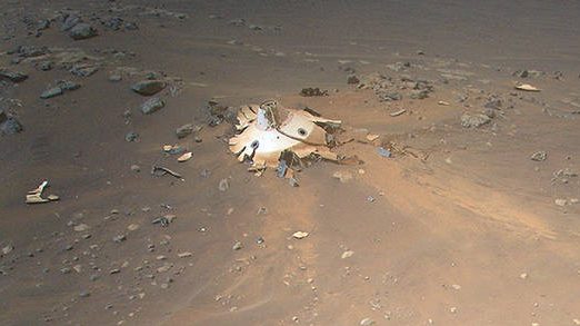 NASA Ingenuity Helicopter Takes Incredible Photos of Perseverance ...