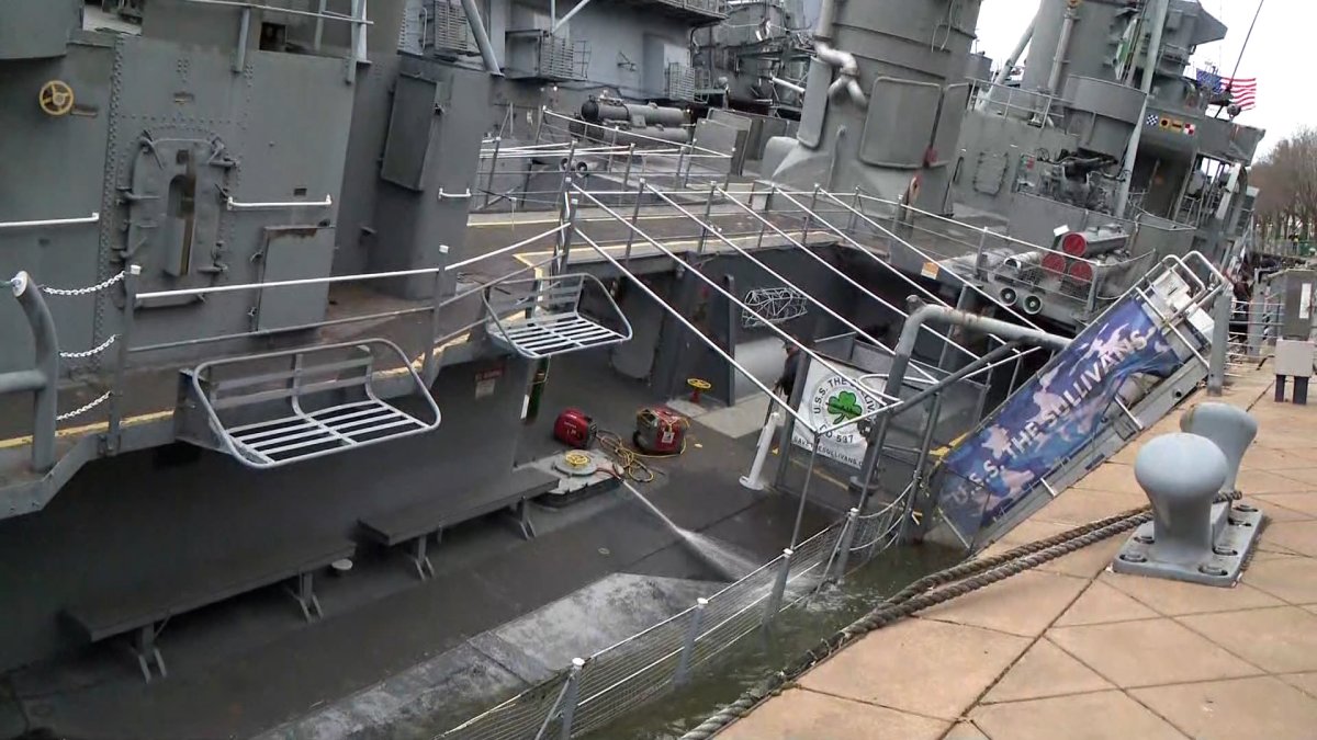 Historic USS The Sullivans Takes on Water in Buffalo – NBC Chicago