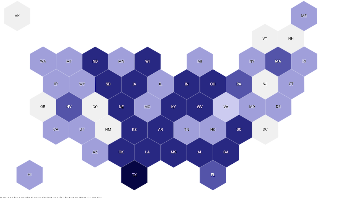 Interactive Map: A State-by-State Guide to Abortion Laws – NBC Chicago