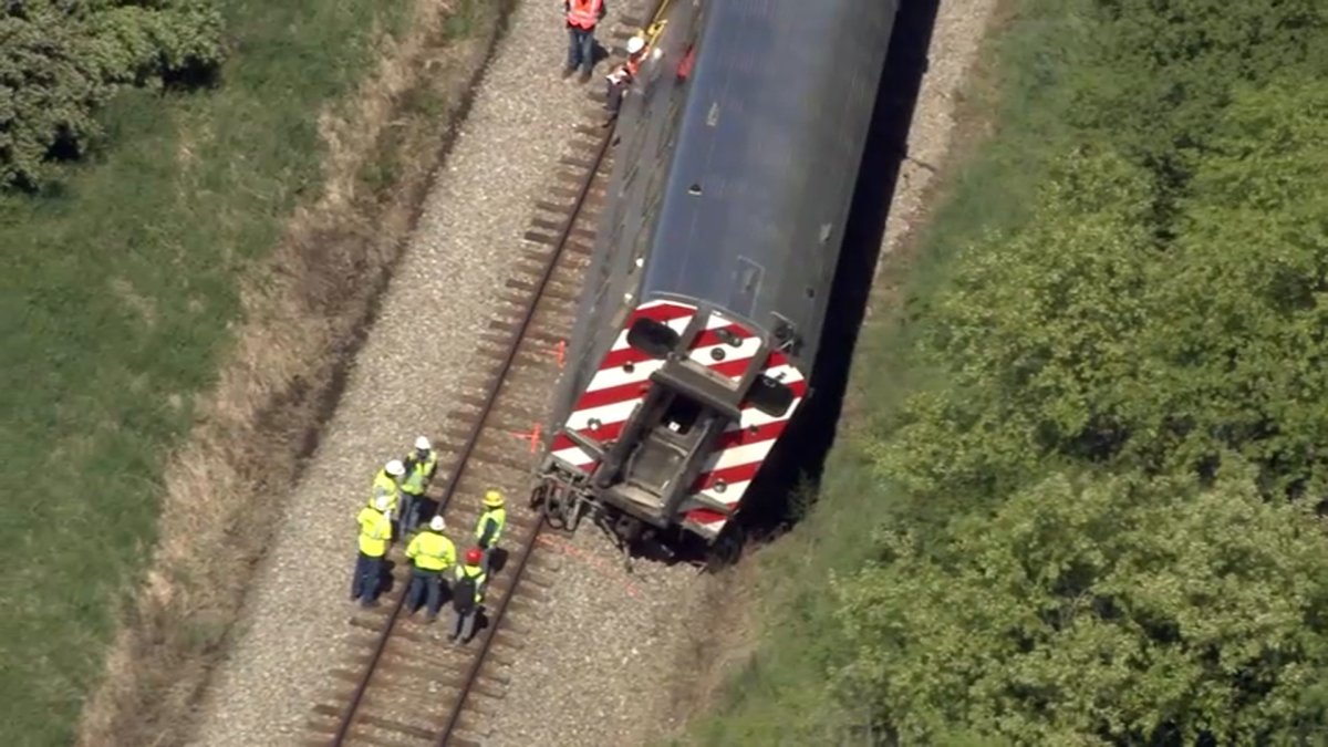 Driver Killed, Metra Train Partially Derails After Striking Vehicle ...