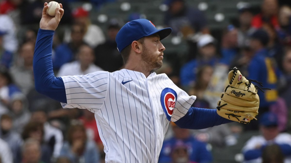 Cubs Option Adrian Sampson to Iowa to Reach 13-Pitcher Limit – NBC Chicago