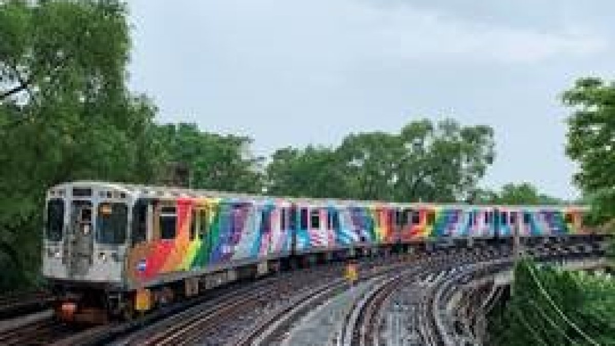 CTA’s ‘Pride Train’ Returns to the Red Line in Honor of Pride Month ...
