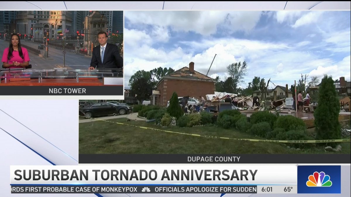 Residents Still Dealing With Aftermath of DuPage County Tornado 1 Year ...