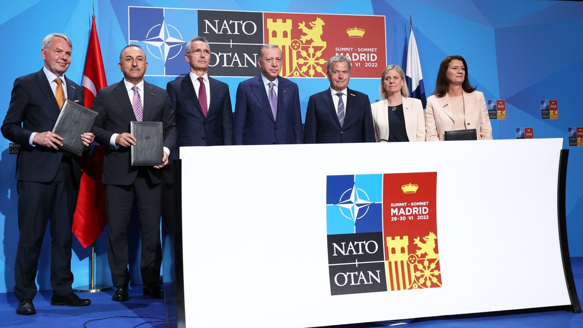 NATO Nations Take Next Step, Signing Accession Protocols for Sweden and ...