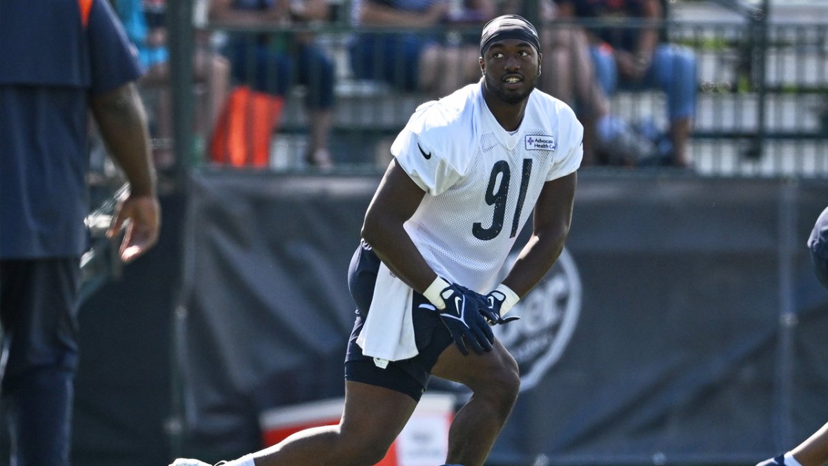 Why Bears’ Dominique Robinson May Play More Than Expected Week 1 – NBC ...