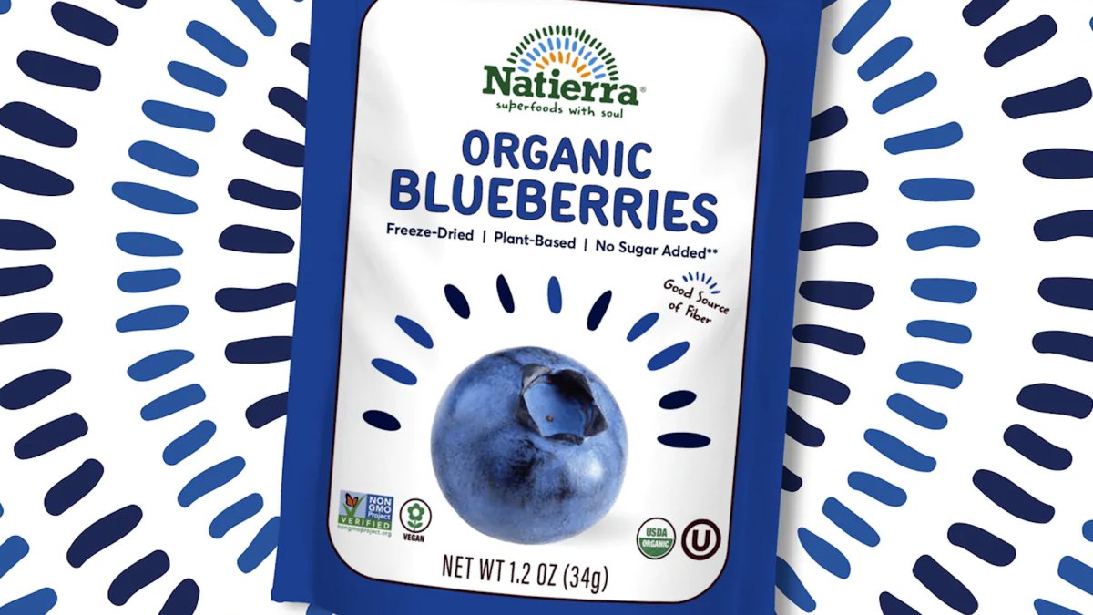 Freeze-Dried Blueberries Recalled Over Lead Concerns – NBC Chicago