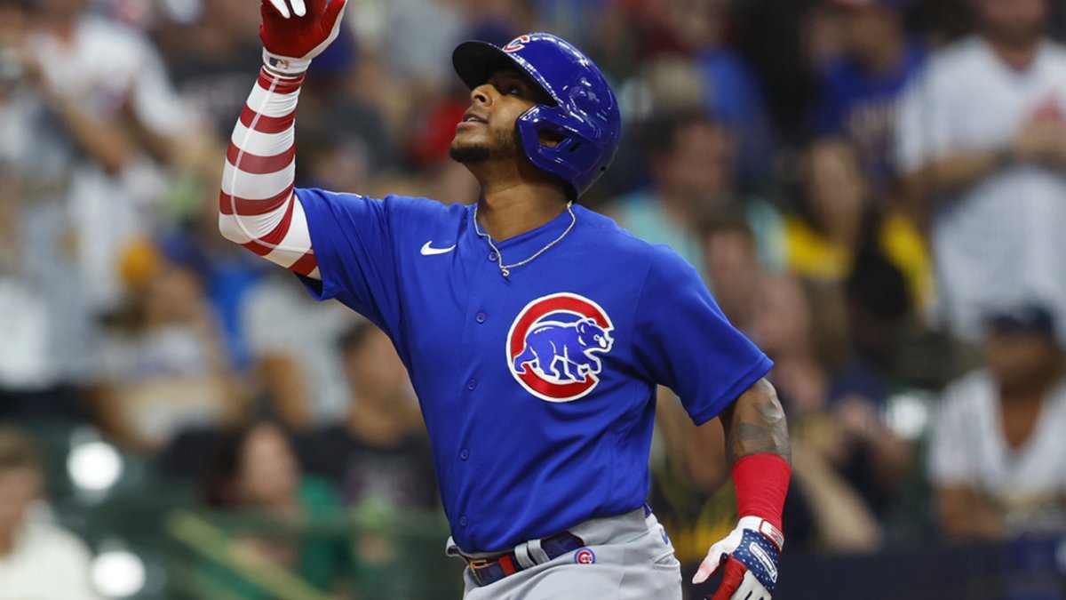 Why Cubs’ Nelson Velázquez Dedicated First HR to Justin Steele – NBC ...