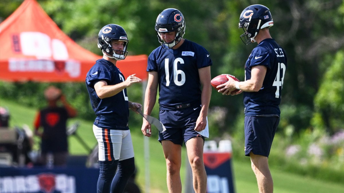 How Bears Kicking Unit Has Gotten Off to Fast Start at Training Camp ...