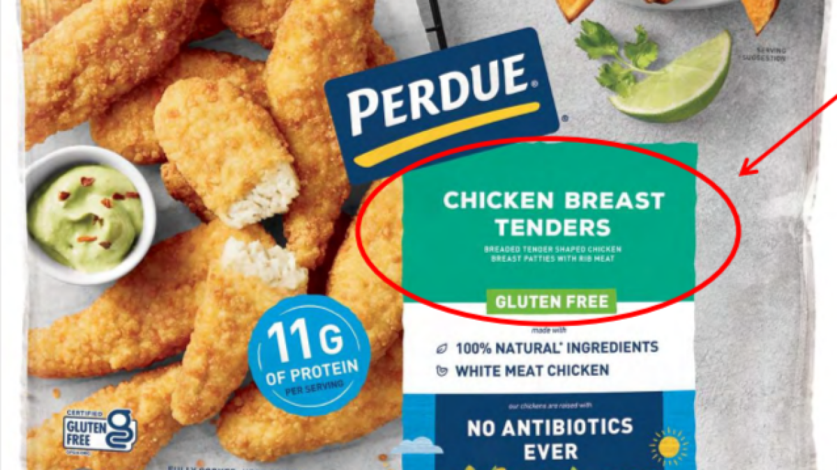 USDA Issues Public Health Alert Over Perdue Chicken Tenders Possibly ...