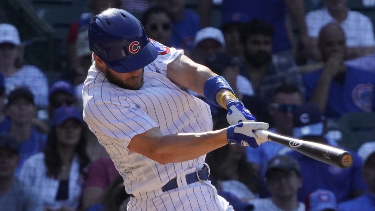 Cubs’ Patrick Wisdom (Finger) to Undergo X-Rays After Slide – NBC Chicago