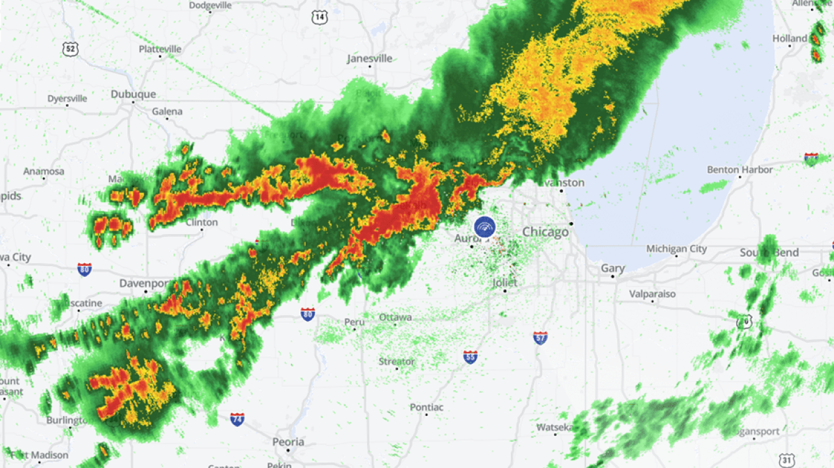 Chicago Radar: Track Storms as They Develop in Chicago Area – NBC Chicago