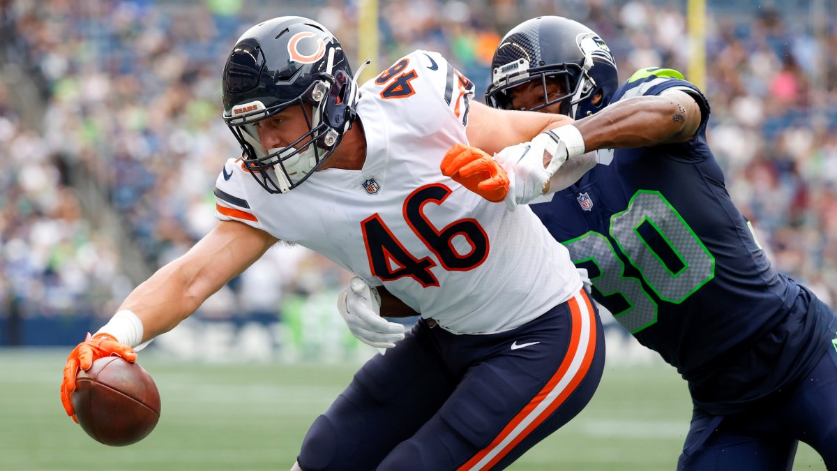 Bears 53-Man Roster: How Jake Tonges’ Versatility Helped Him Win Job ...