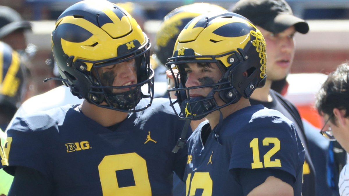 QB Co-Op Center Stage as No. 4 Michigan Hosts Hawaii – NBC Chicago