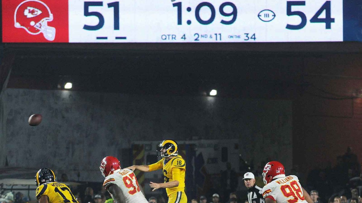 Highest-Scoring NFL Games Ever – NBC Chicago