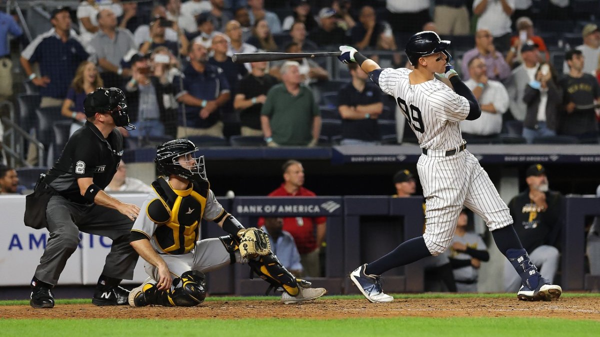 Aaron Judge Ties Babe Ruth With 60th Home Run of Season – NBC Chicago
