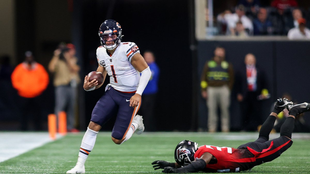 Bears’ Matt Eberflus Talks Implementing Justin Fields in Run Game – NBC ...