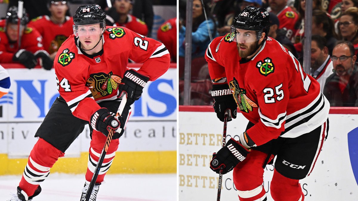 Blackhawks’ Sam Lafferty, Jarred Tinordi to Miss at Least 1 Week – NBC ...
