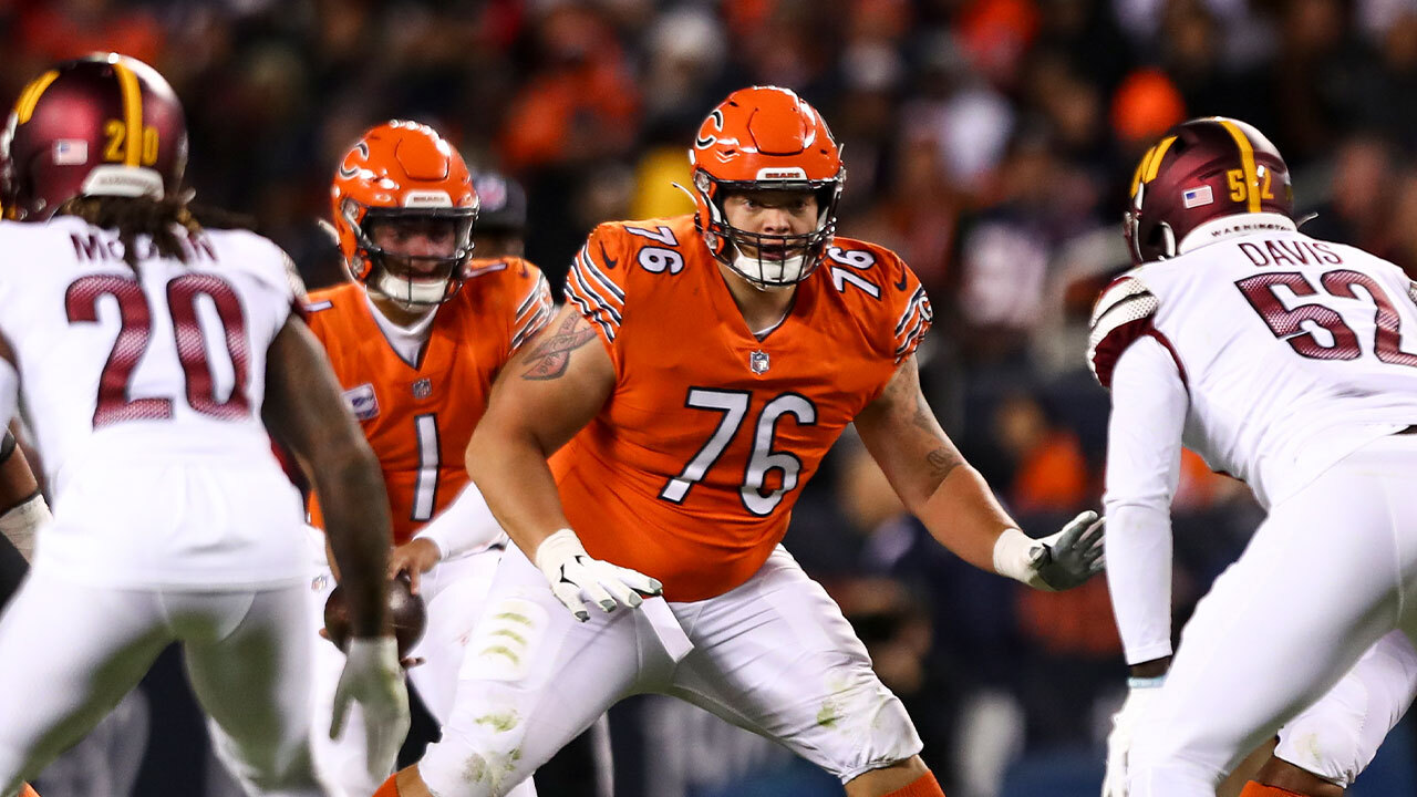 Bears' Teven Jenkins Back at Halas Hall, Officially Day-To-Day ...