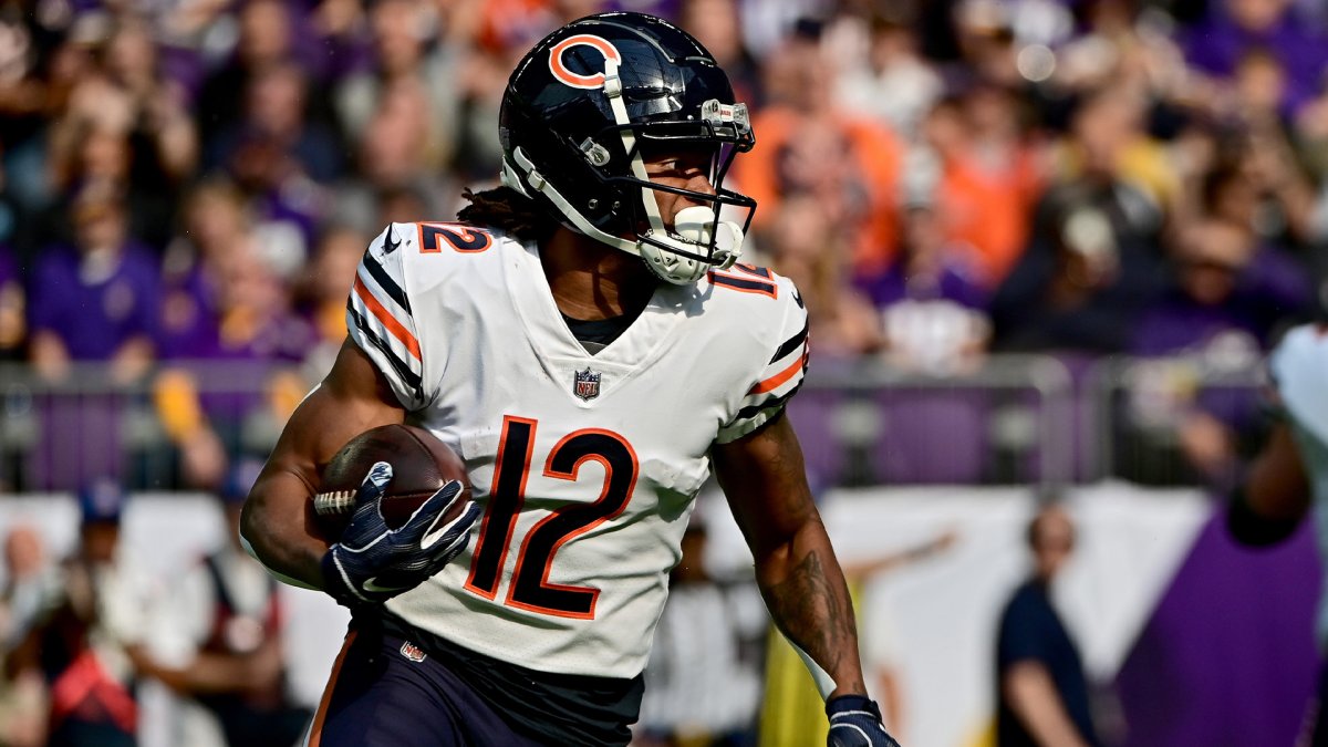 Why Bears Rookie WR Velus Jones Jr. Should Play Vs. Falcons – NBC Chicago