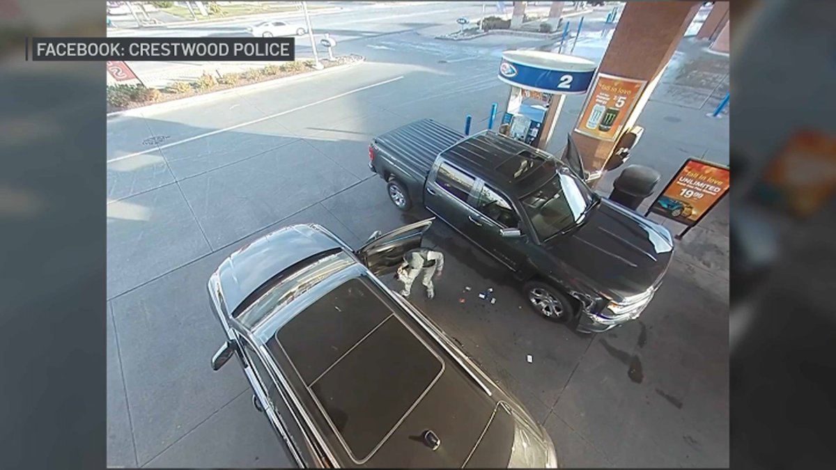 Thieves Steal From Vehicle at South Suburban Gas Pump and Flee in Mere ...