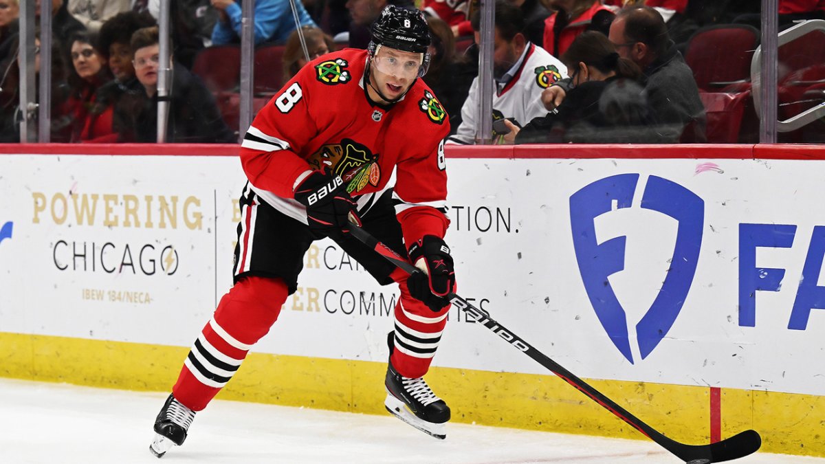 Blackhawks’ Jack Johnson Leading Team in Ice Time Going Into December ...