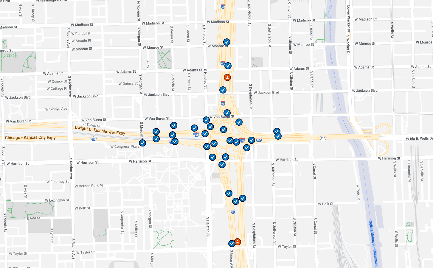 The Jane Byrne Interchange is Finally Complete, But Not All Ramps And ...
