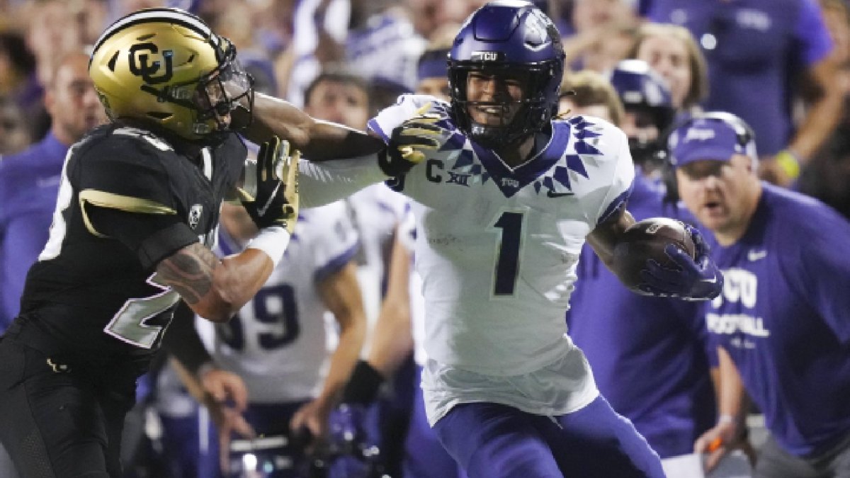 Bears Should Eye TCU Wide Receiver Quentin Johnston in 2023 NFL Draft ...