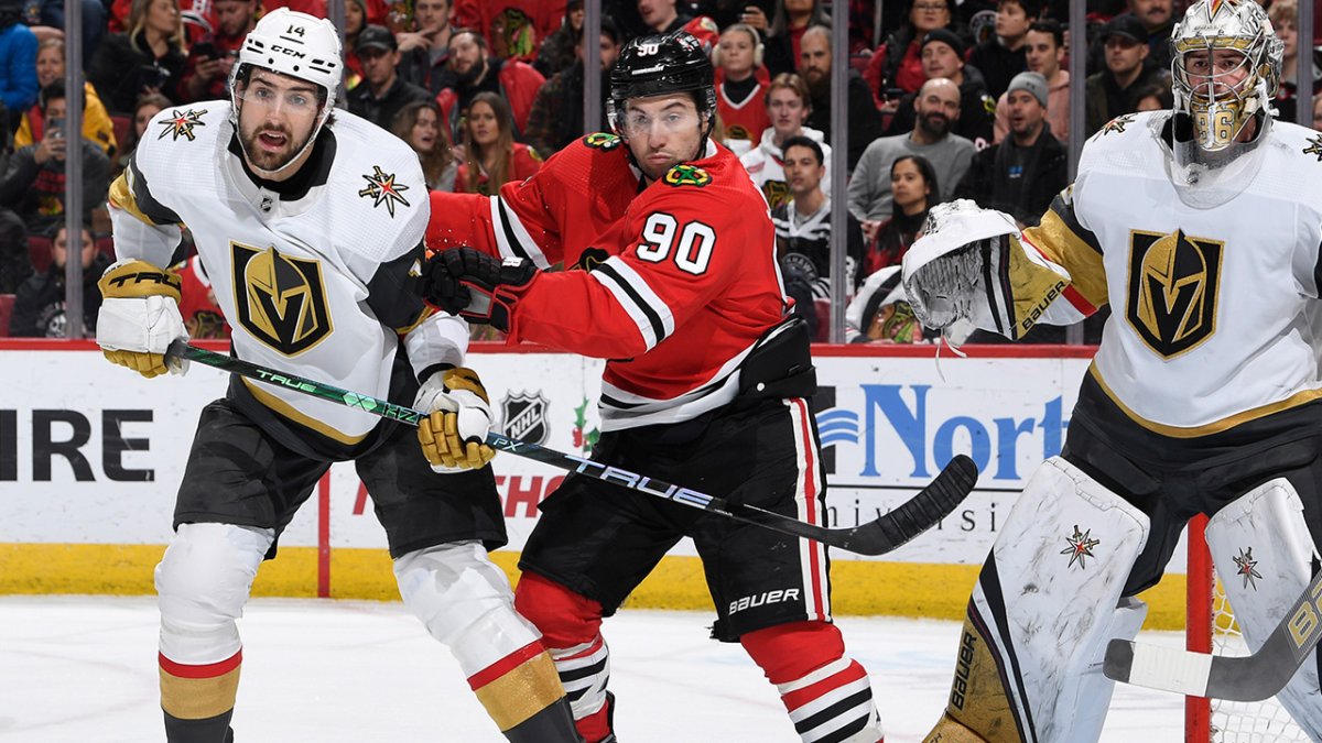 Blackhawks’ Tyler Johnson Reaggravates Ankle, Questionable for Friday ...
