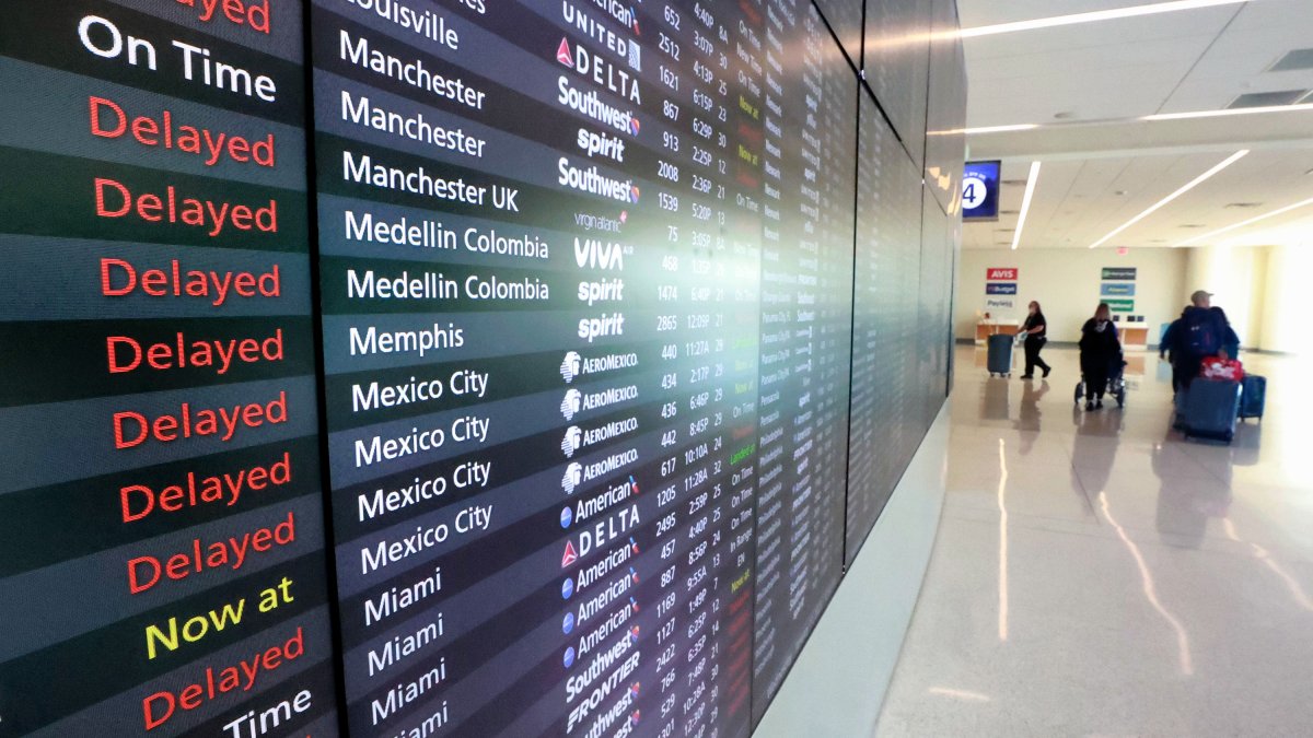 A ‘Damaged Database File’ to Blame for Flight Disruptions – NBC Chicago