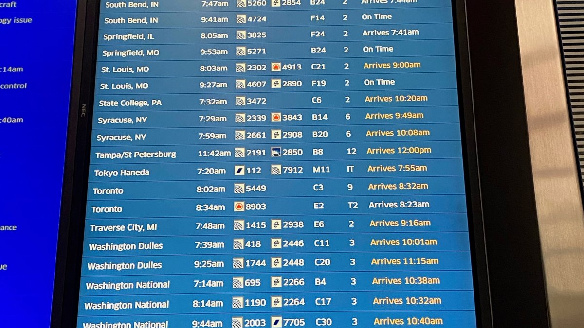 FAA Computer Outage Impacts Hundreds of Flights at O’Hare, Midway – NBC ... FAA Computer Outage Impacts Hundreds of Flights at O’Hare, Midway – NBC ...