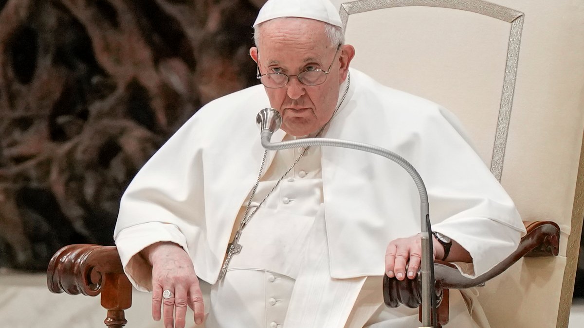 Pope Francis Skips Speeches Due to Bad Cold, Vatican Says – NBC Chicago