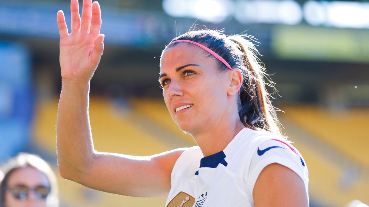 US Forward Alex Morgan Supports Transgender Kids in Sports – NBC Chicago