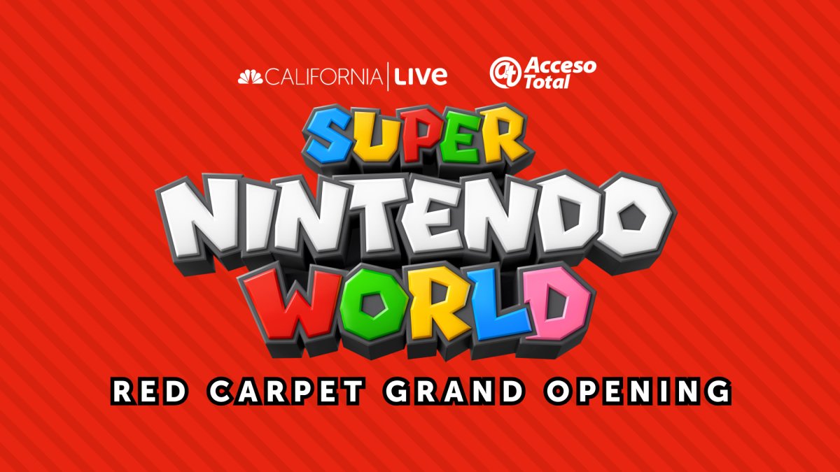 Super Nintendo World Grand Opening Red Carpet Event – NBC Chicago
