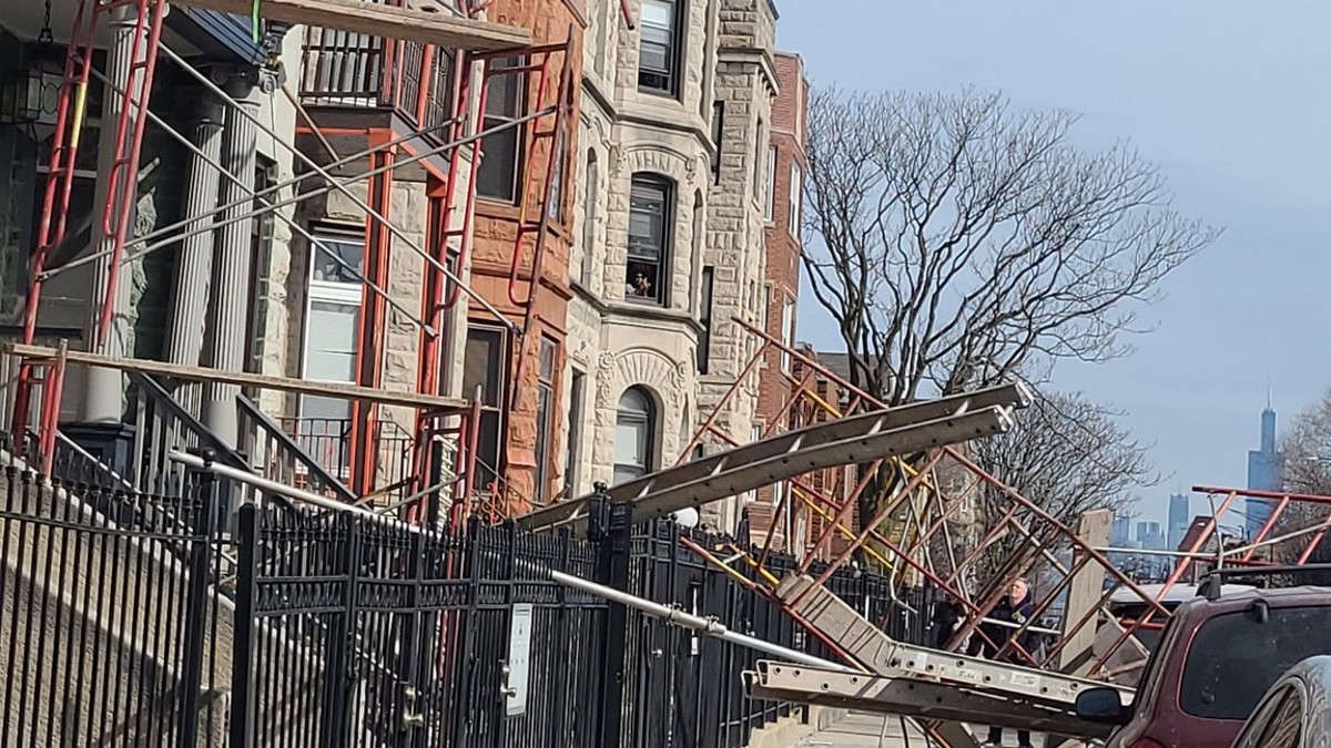 Scaffolding Collapse Seriously Injures 2 at Garfield Park Building ...
