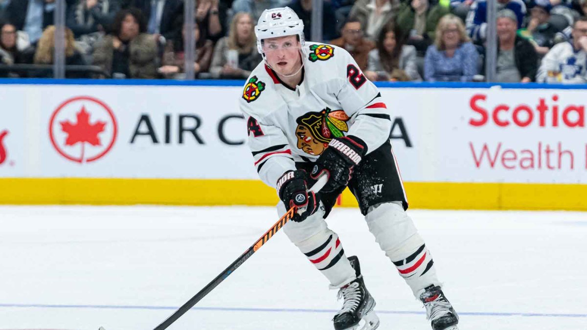 Sam Lafferty Issues Farewell Message to Blackhawks Fans Via Text – NBC ...