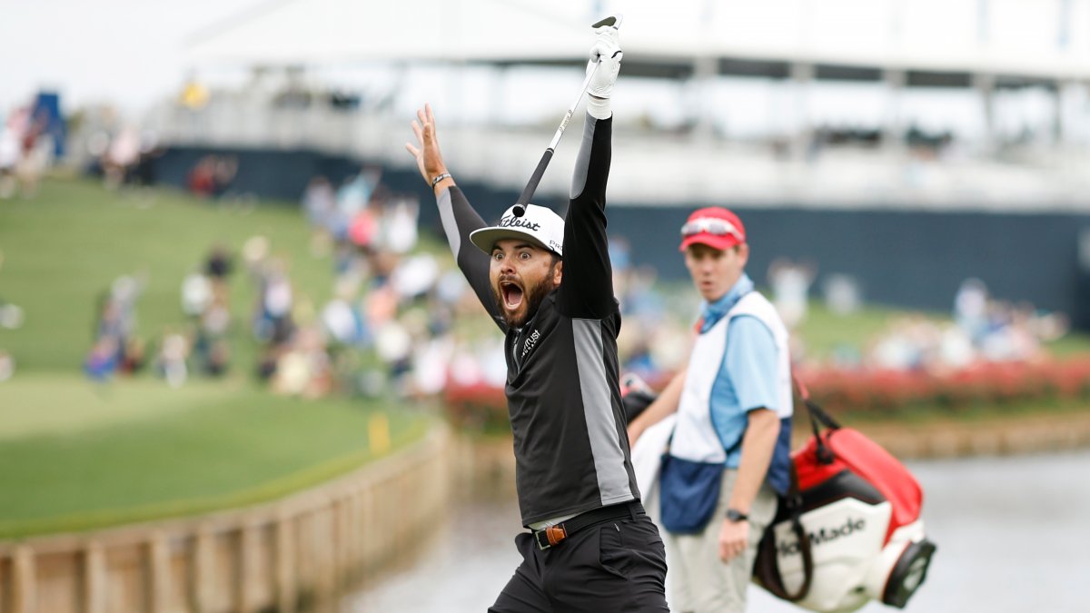 Hayden Buckley Aces Island Green Hole at Players Championship – NBC Chicago