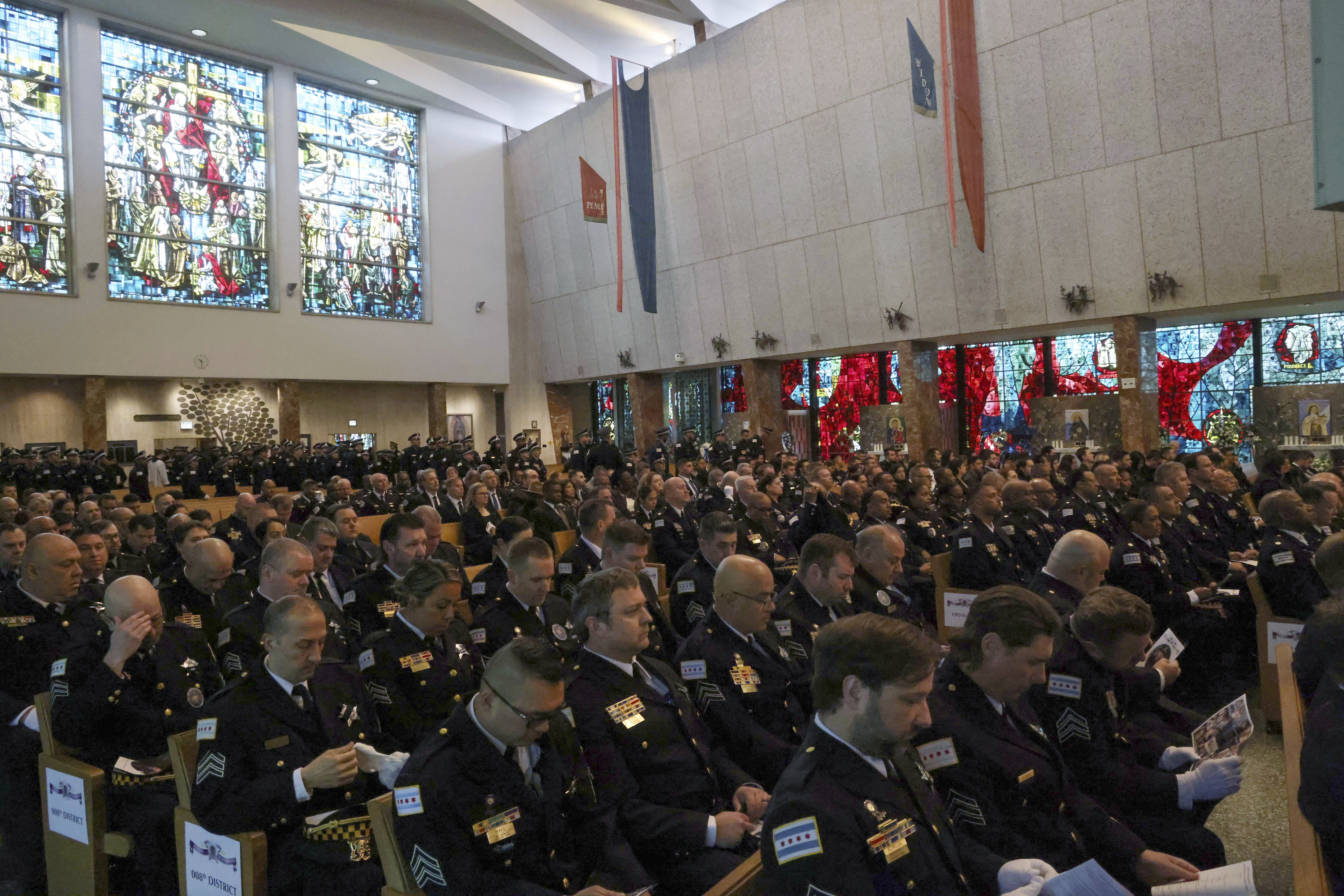 Chicago Police Officer Funeral, Procession For Andrés Vásquez Lasso ...