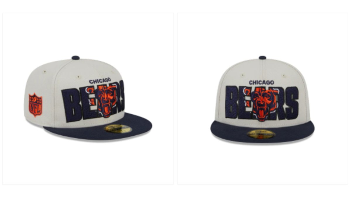 Bears’ 2023 NFL Draft Caps Released by New Era – NBC Chicago