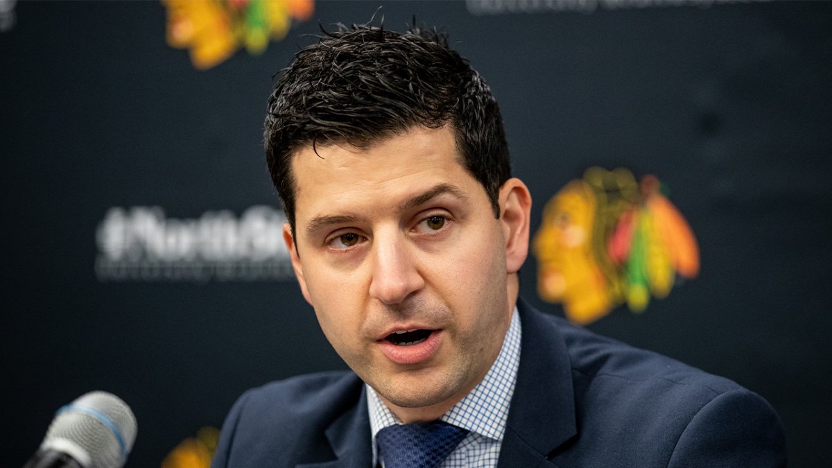 Blackhawks’ GM Kyle Davidson Open to Trading Up in 2023 NHL Draft – NBC ...