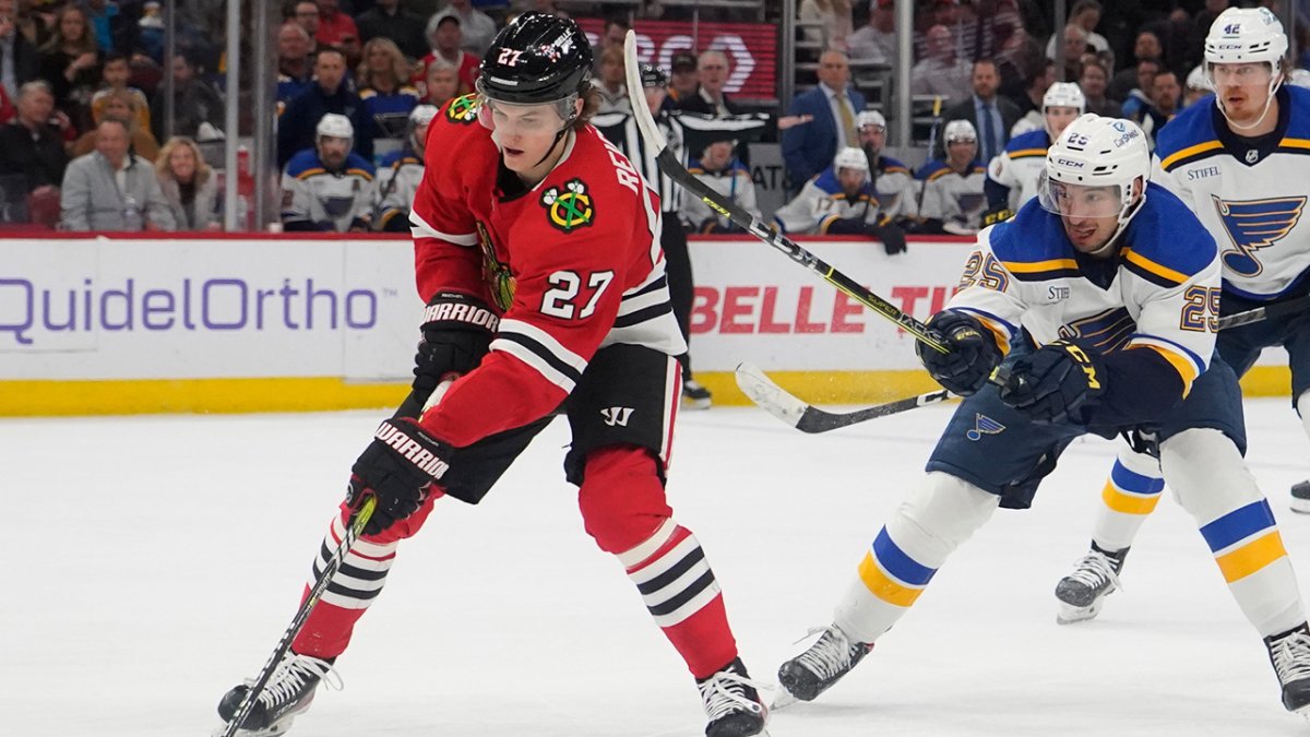 Blackhawks’ Lukas Reichel Continues to Make Strides in Longest NHL ...