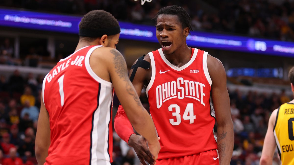 13th-Seeded Ohio State Buckeyes Top Iowa, Win Again in Big Ten Tourney ...
