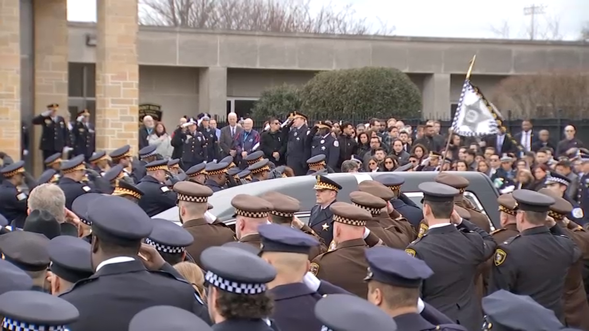 Chicago Police Officer Funeral, Procession For Andrés Vásquez Lasso ...